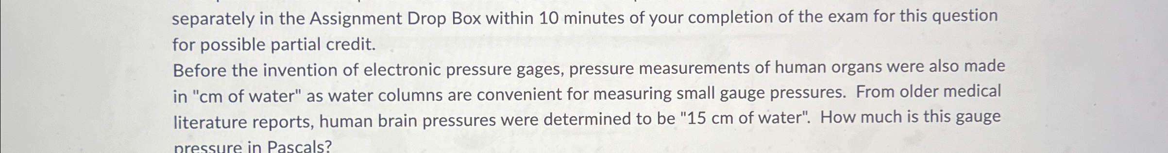 Solved parately in the Assignment Drop Box within 10 | Chegg.com