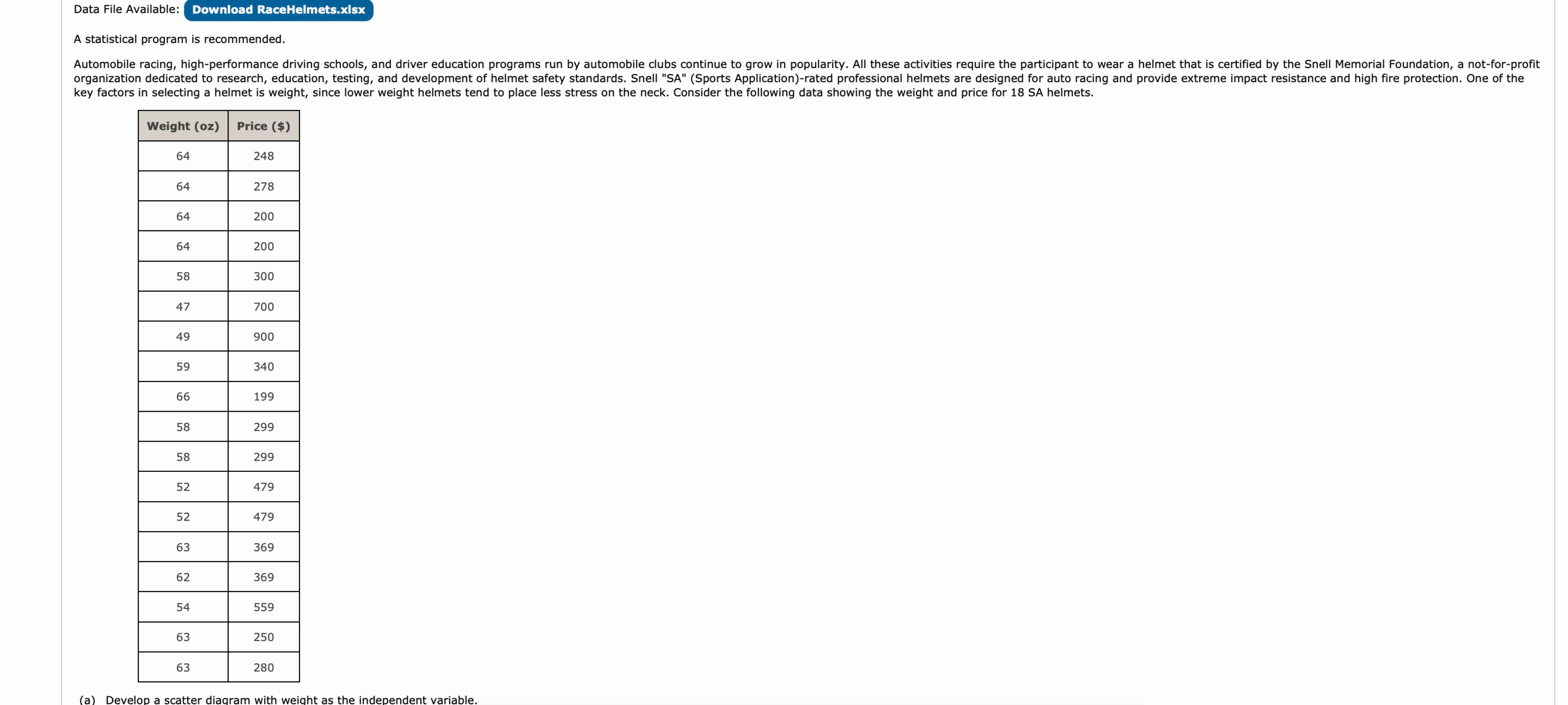 Solved Please help with part C, D ﻿and E. ﻿Using excel is | Chegg.com