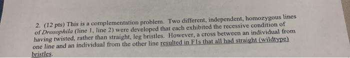 Solved 2. (12 pts) This is a complementation problem. Two | Chegg.com