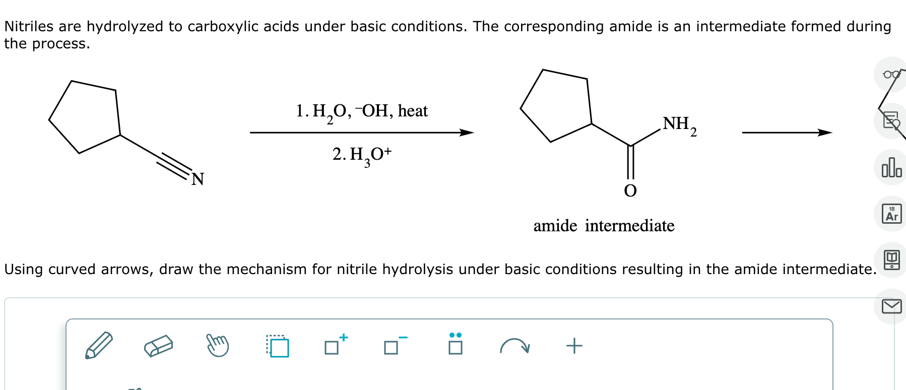 Solved Nitriles are hydrolyzed to carboxylic acids under | Chegg.com