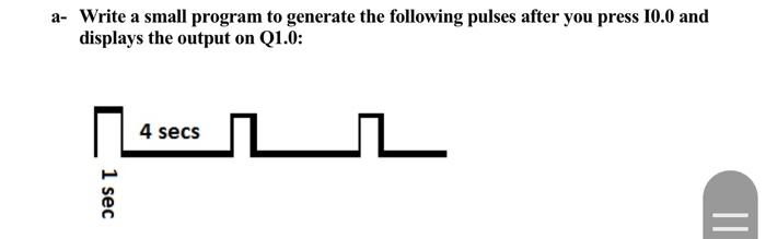Solved - Write a small program to generate the following | Chegg.com