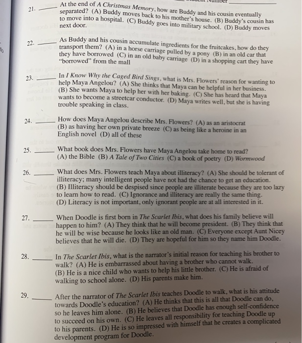 Mrs Flowers By Maya Angelou Questions - Home Alqu