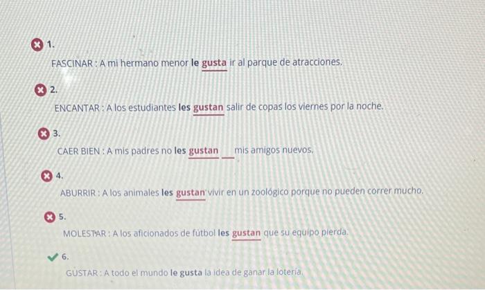 x 1 . FASCINAR: A mi hermano menor le gusta ir al | Chegg.com
