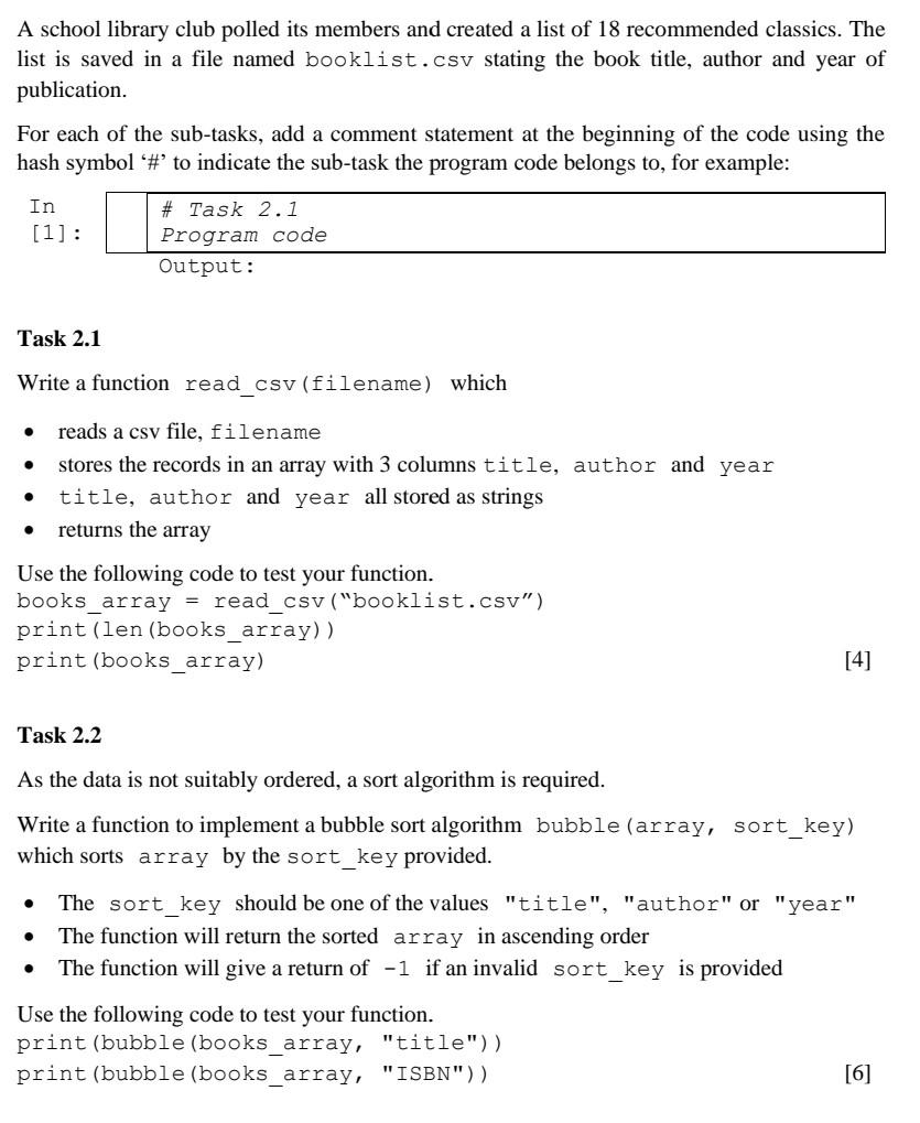 Solved A school library club polled its members and created | Chegg.com