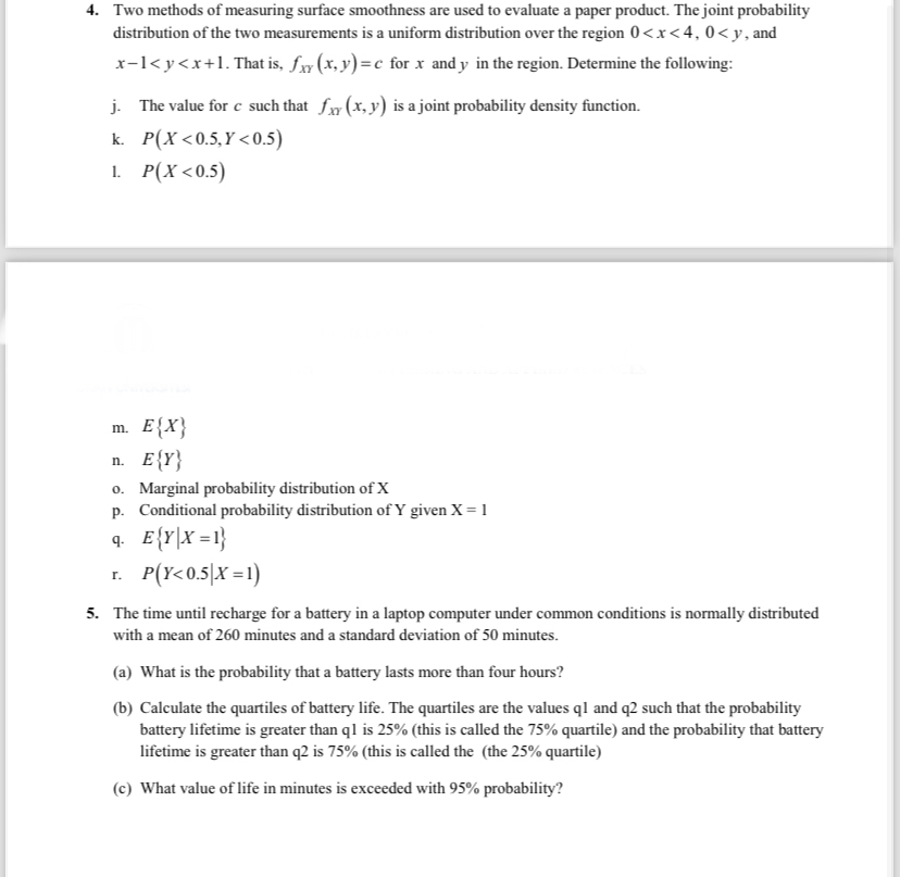 Solved Two methods of measuring surface smoothness are used | Chegg.com