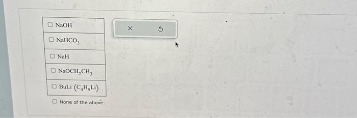 Solved The most acidic proton on the molecule below has | Chegg.com
