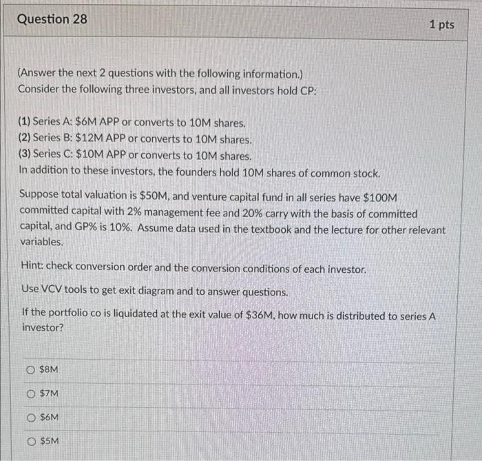 Solved (Answer the next 2 questions with the following | Chegg.com