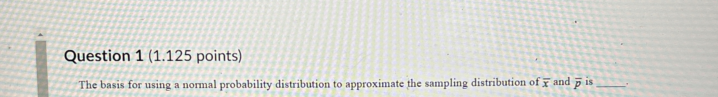 Solved stion 1 (1.125 ﻿points) q,Question 1 (1.125 | Chegg.com