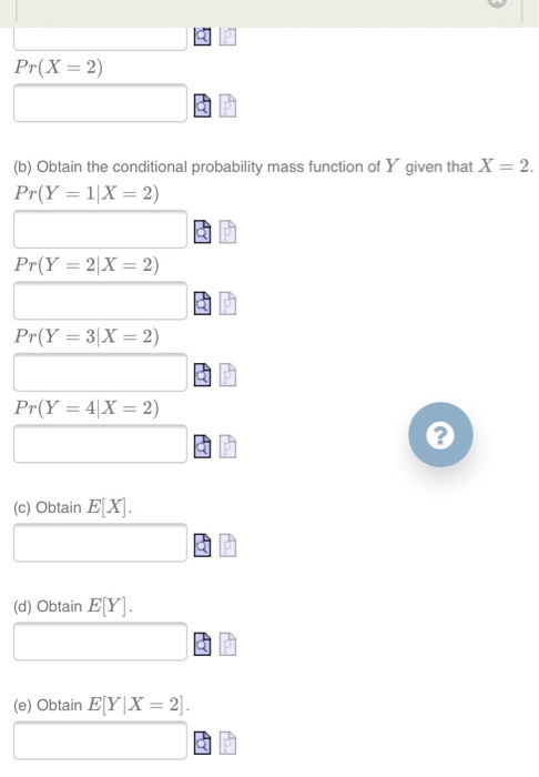 Solved Discrete Random Variables X And Y Have Joint