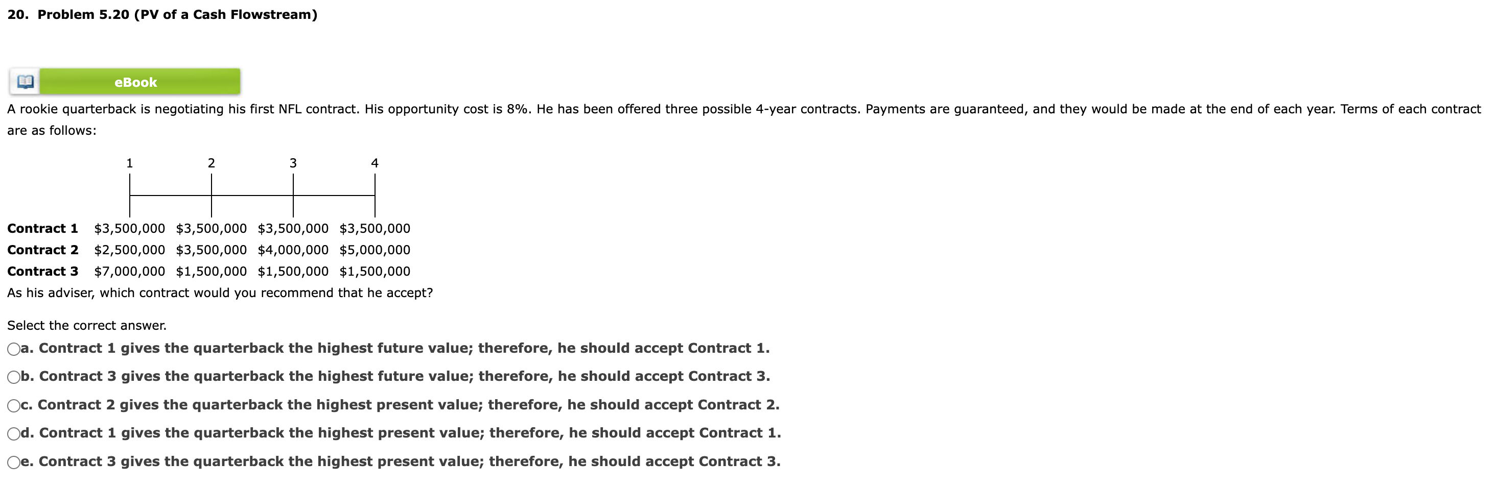 Solved eBookare as follows: ﻿Contract | Chegg.com