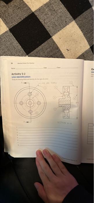 34 Name Machine Trades Print Reading 1. Activity 3-2 | Chegg.com