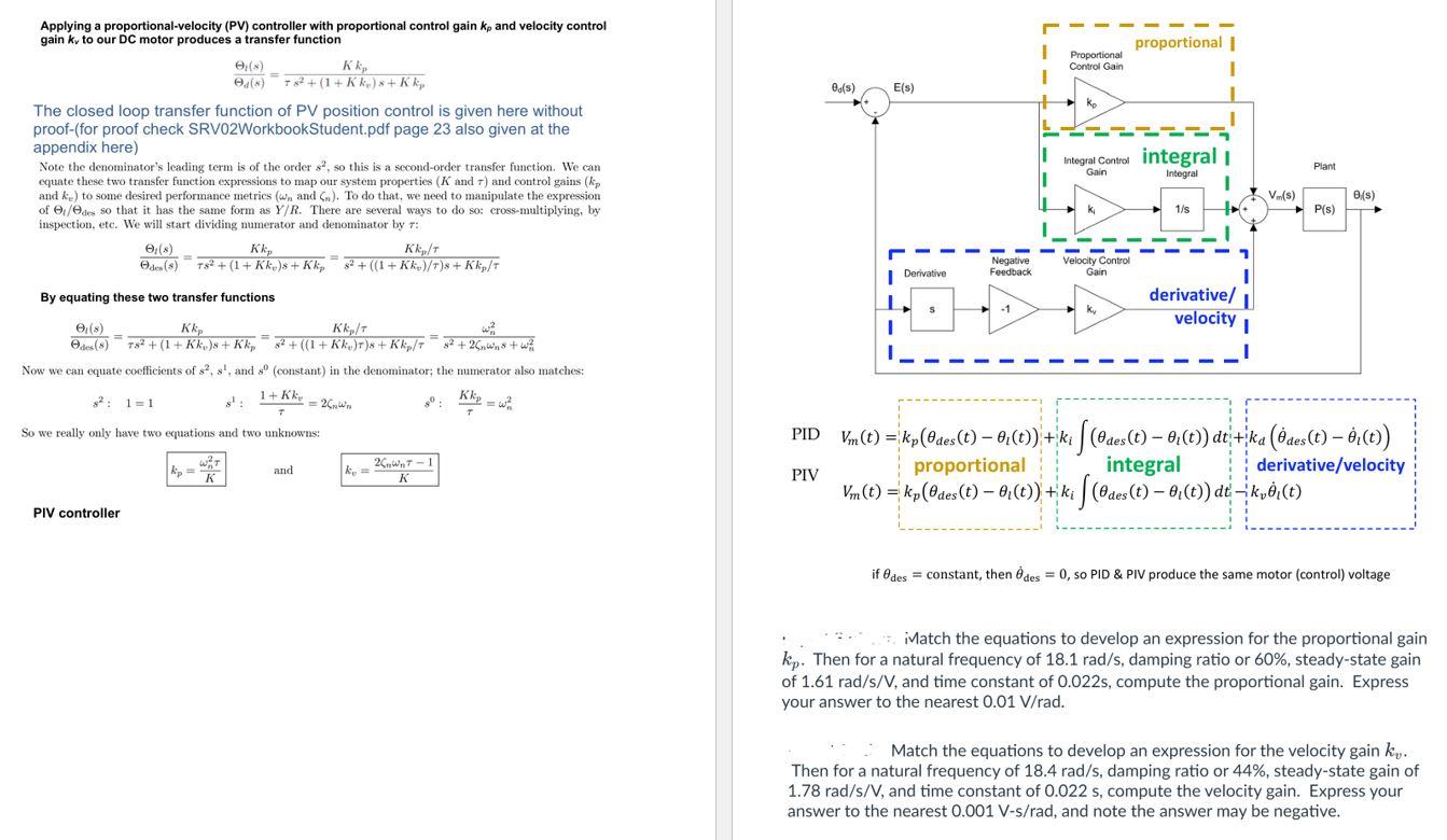 Solved Match the equations to develop an expression for the | Chegg.com