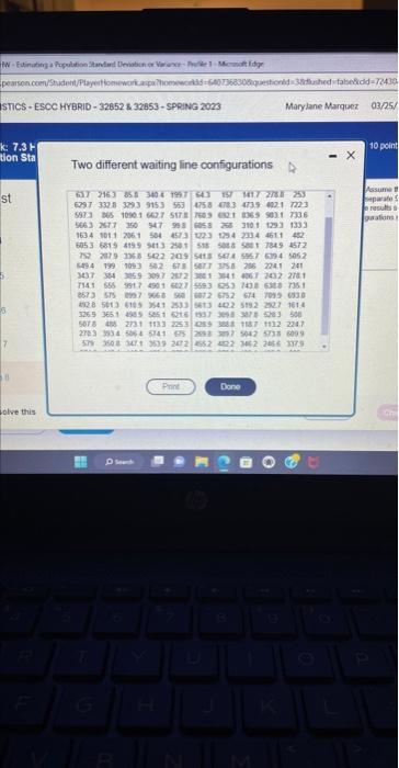 Solved Refer to the accompanying data set on wait times from | Chegg.com