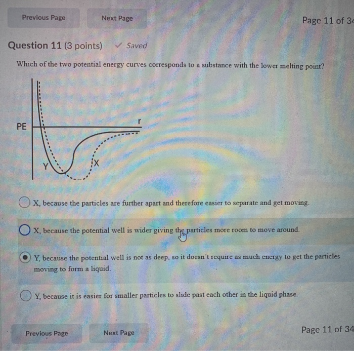 Solved Previous Page Next Page Page 11 of 34 Question 11 (3 | Chegg.com