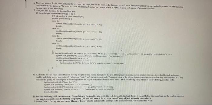 Solved Exercise 1: Creating the PlayableCharacter chass We | Chegg.com