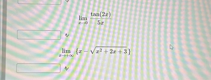 Solved Evaluate the following limits. To enter a fraction, | Chegg.com