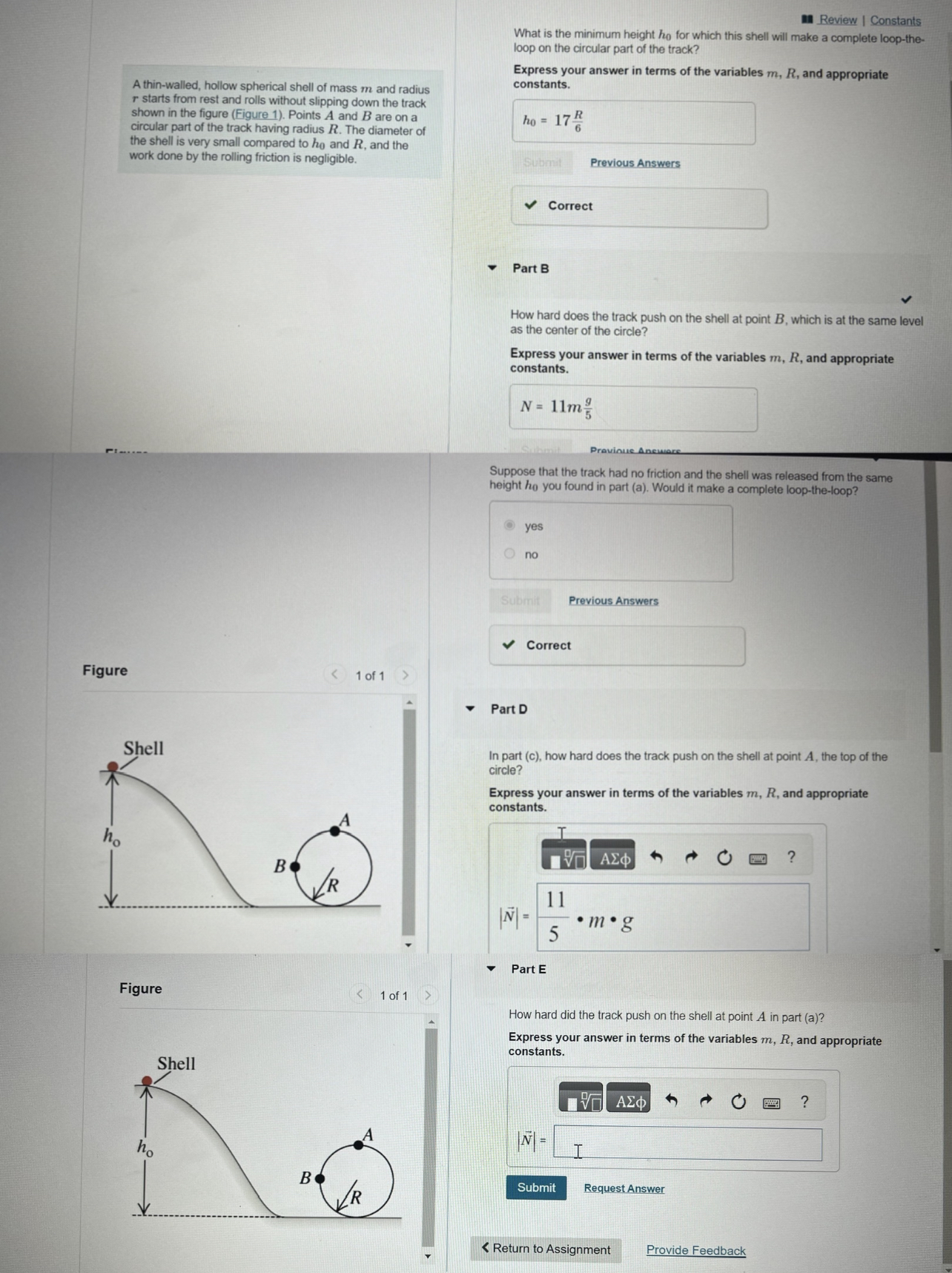 Solved Parts A - ﻿C are complete and available for use in | Chegg.com
