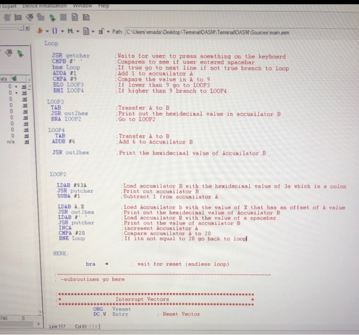 please create a flowchart for the attached code. an | Chegg.com