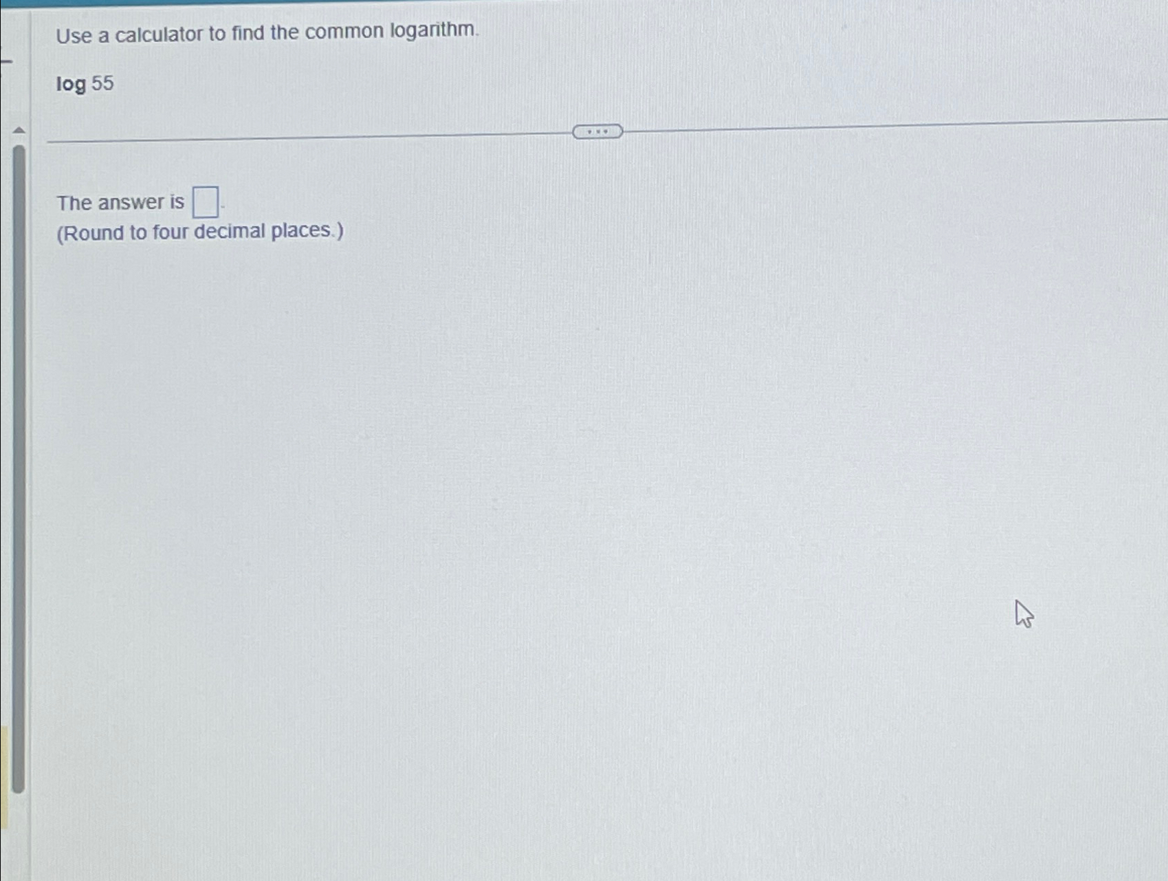 Solved Use a calculator to find the common | Chegg.com
