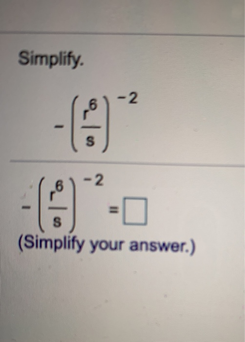 Solved Simplify. N (Simplify your answer.) | Chegg.com