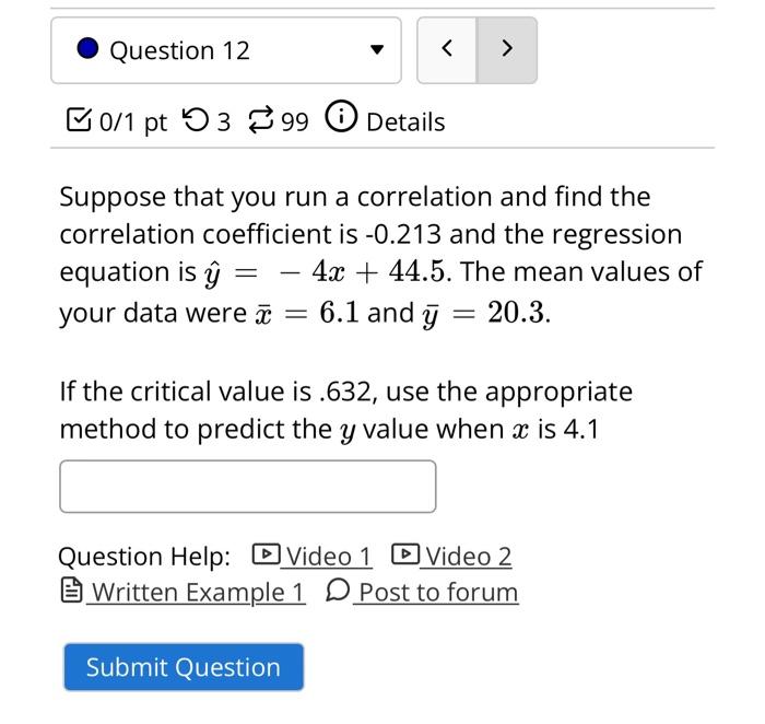 Solved Suppose that you run a correlation and find the | Chegg.com