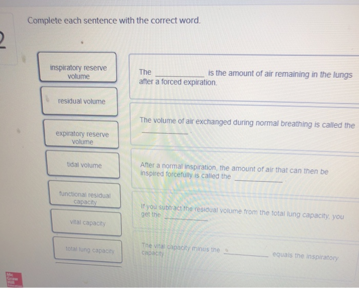 Solved: Complete Each Sentence With The Correct Word. Insp... | Chegg.com