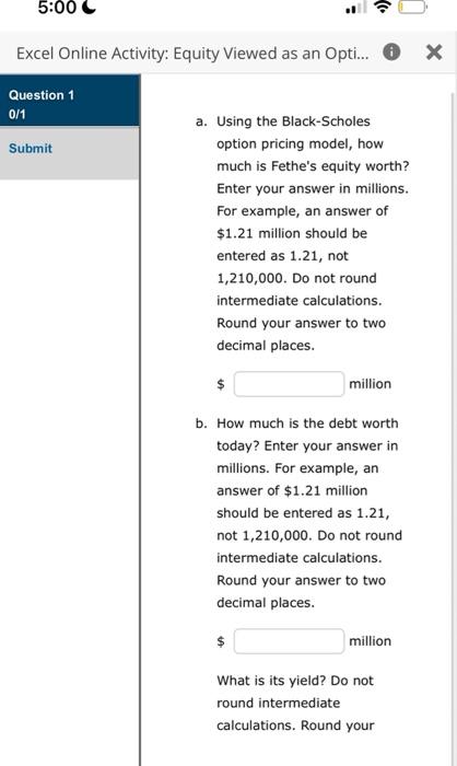 Solved Question 1 0/1 Submit A. Fethe Inc. is a custom | Chegg.com