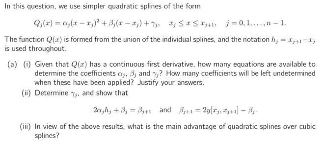 In this question, we use simple quadrat lines of the | Chegg.com
