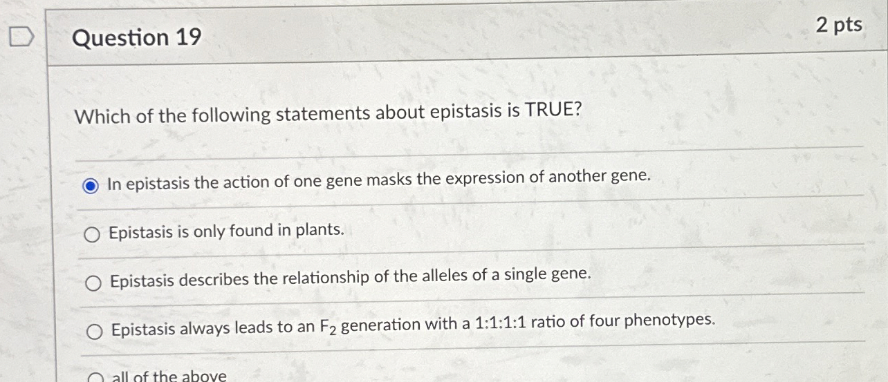 Solved Question 192 ﻿ptsWhich of the following statements | Chegg.com