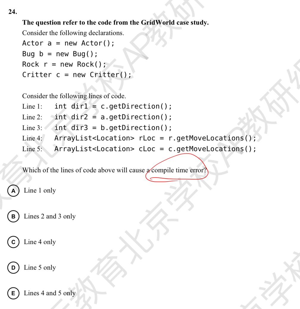 Solved The question refer to the code from the GridWorld | Chegg.com