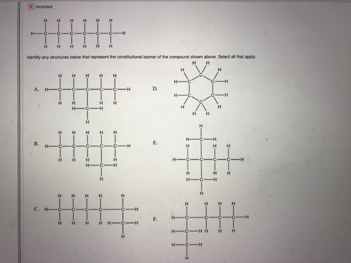 Solved [x] incorrect. н ннннн | | | | | | -с -с -с -с -с -с | Chegg.com