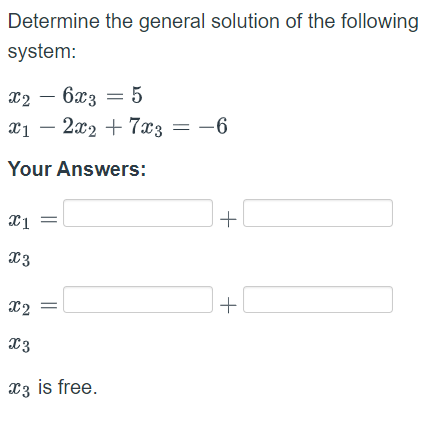 Solved Determine the general solution of the | Chegg.com