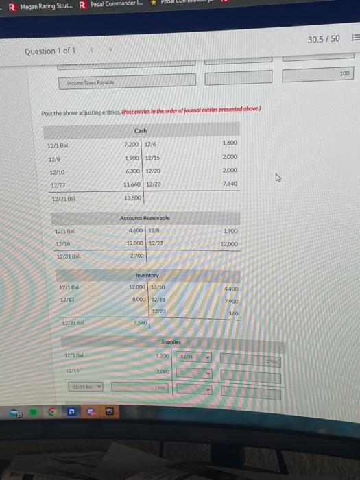 Solved On December 1, 2022. Wildhorse Distributing Company | Chegg.com