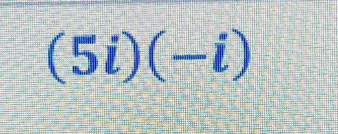 Solved (2+3i)+(1−6i)(2−i)(3+4i)6(−7+6i)(−4+2i)2i3(5i)(−i)3−i | Chegg.com