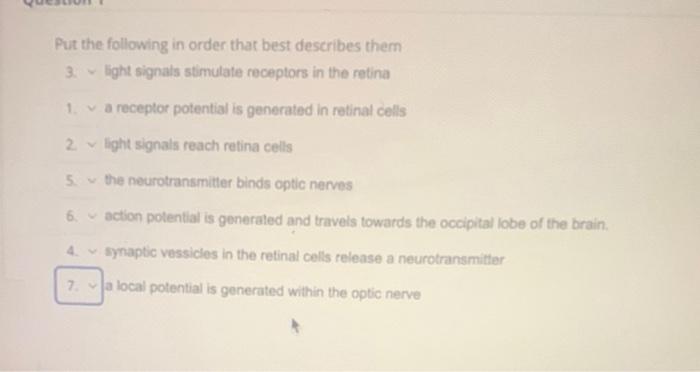 Solved Nerve impulses from the vestibule temporal | Chegg.com