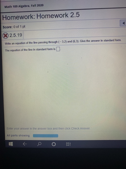 Solved Math 109 Algebra, Fall 2020 Homework: Homework 2.5 | Chegg.com