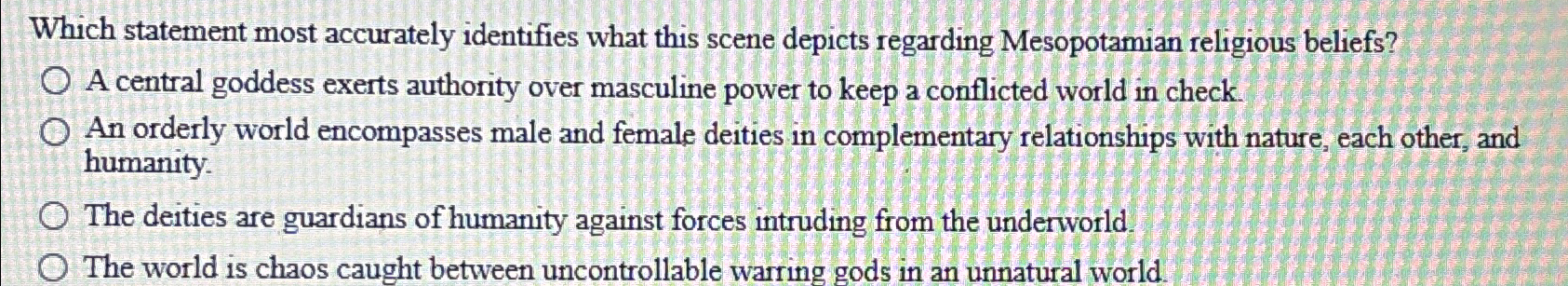 Solved Which statement most accurately identifies what this | Chegg.com