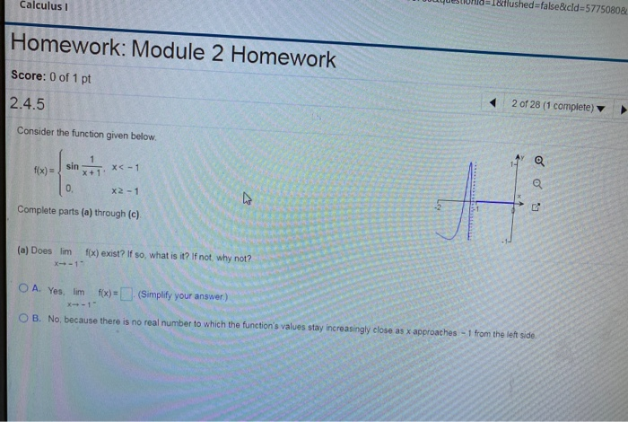 Solved Calculus 1 Homework Module 2 Homework Score 0 Of 1