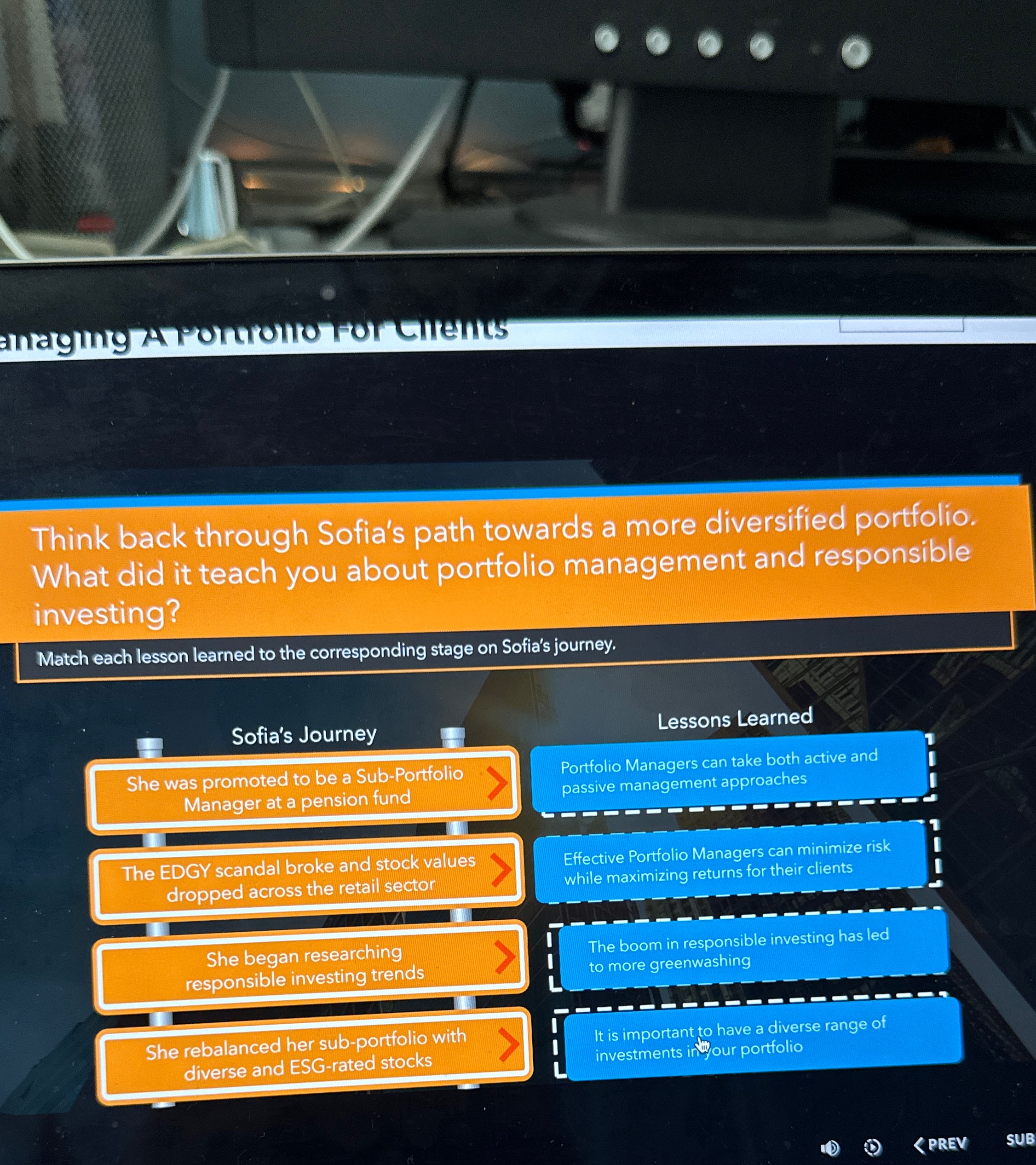 Solved anraging Aamonnouto Fot ChentsThink back through | Chegg.com