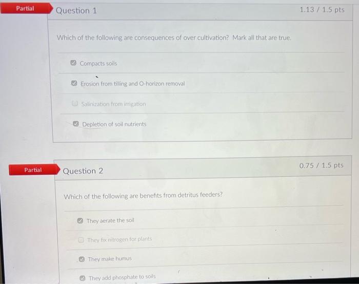 Solved Which of the following are consequences of over | Chegg.com