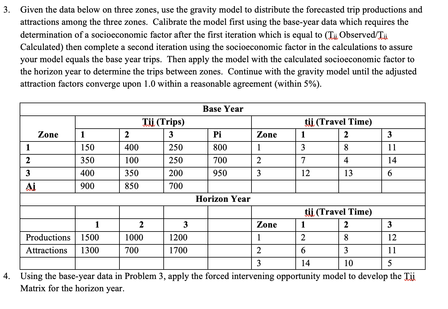 Solved Given the data below on three zones, use the uniform | Chegg.com