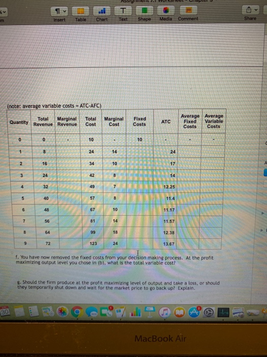 Solved Format Arrange View Share Window Help Assignment 7.1 | Chegg.com