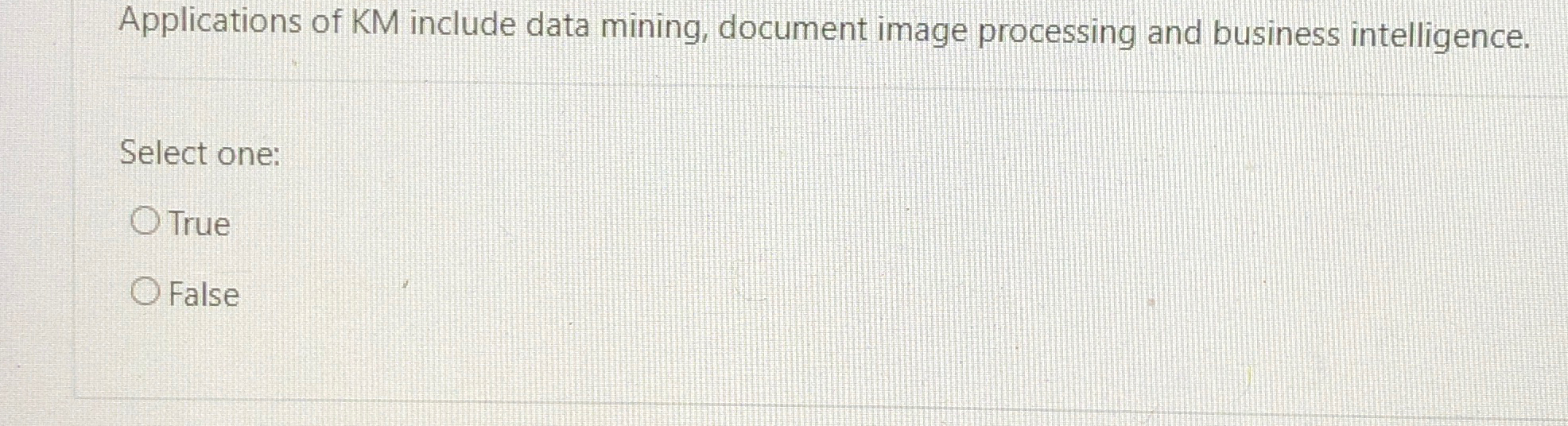 Solved Applications of KM include data mining, document | Chegg.com