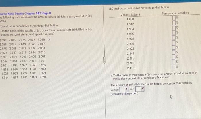 Solved Ourse Note Packet Chapter 182 Page 8 me following | Chegg.com Solved Ourse Note Packet Chapter 182 Page 8 me following | Chegg.com