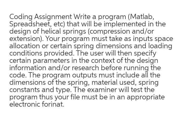 Solved Coding Assignment Write A Program Matlab 0453