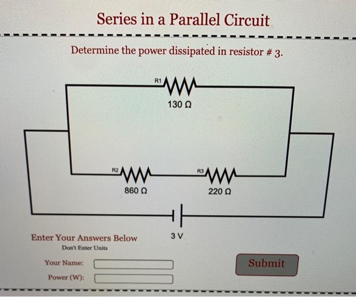 Solved Series in a Parallel Circuit In this problem you will | Chegg.com