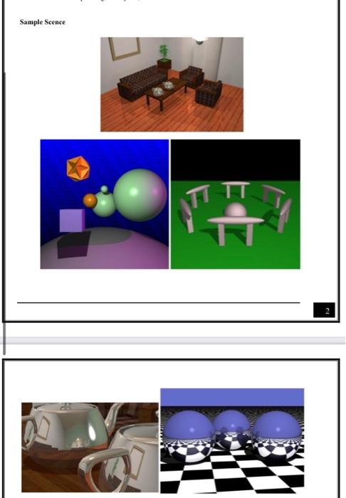Solved CS ..computer graph i learn the 2D and 3D shepe use | Chegg.com