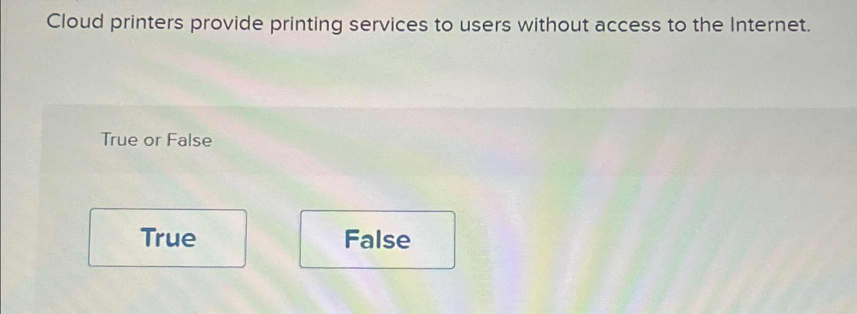 Solved Cloud printers provide printing services to users | Chegg.com
