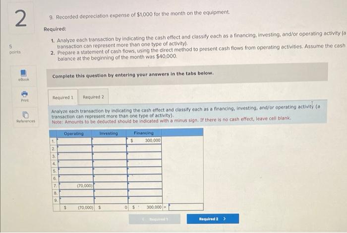 Solved Exercise 4-16 (Static) Statement of cash flows; | Chegg.com