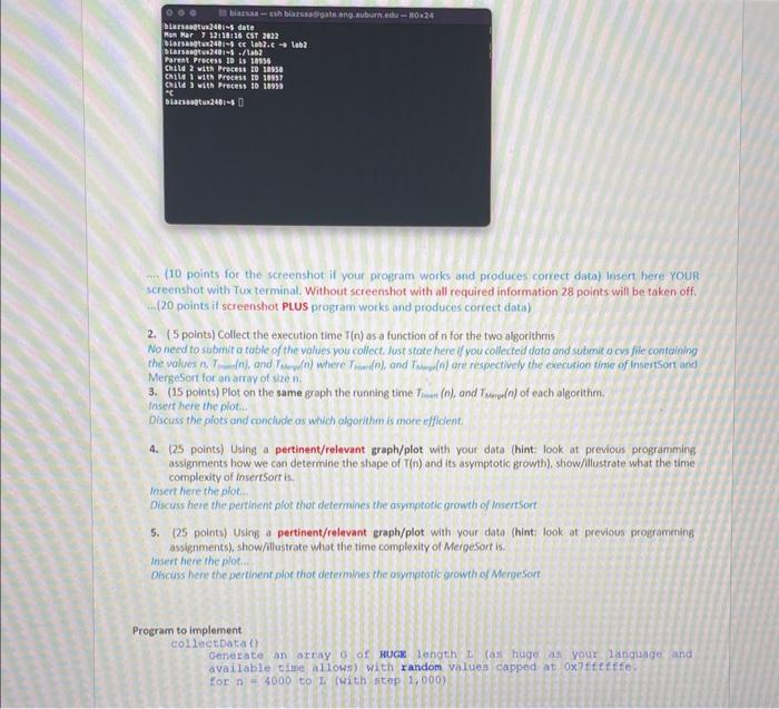 Solved The objective of this programming assignment is to | Chegg.com